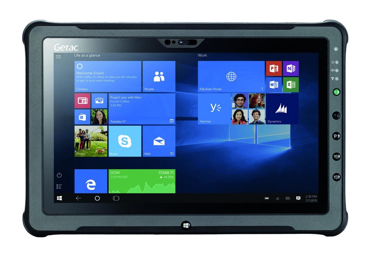 Disponibile il tablet fully rugged Getac F110 di quarta generazione