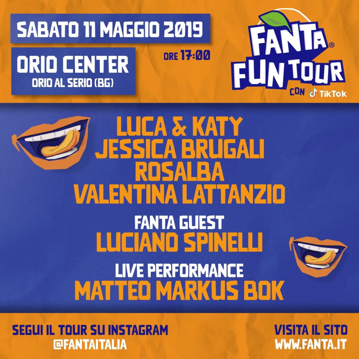 Arriva il Fanta Fun Tour con TikTok