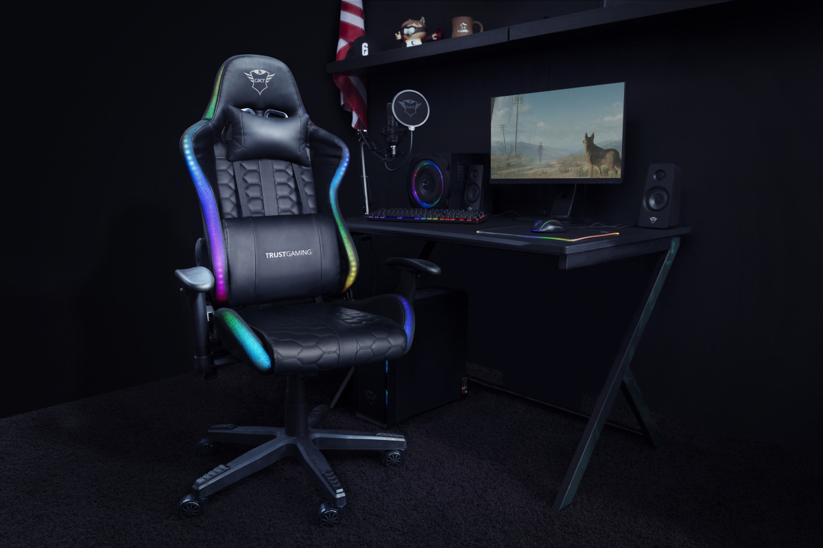 Trust GXT 716 Rizza LED RGB e GXT 705C Ryon, le sedie premium