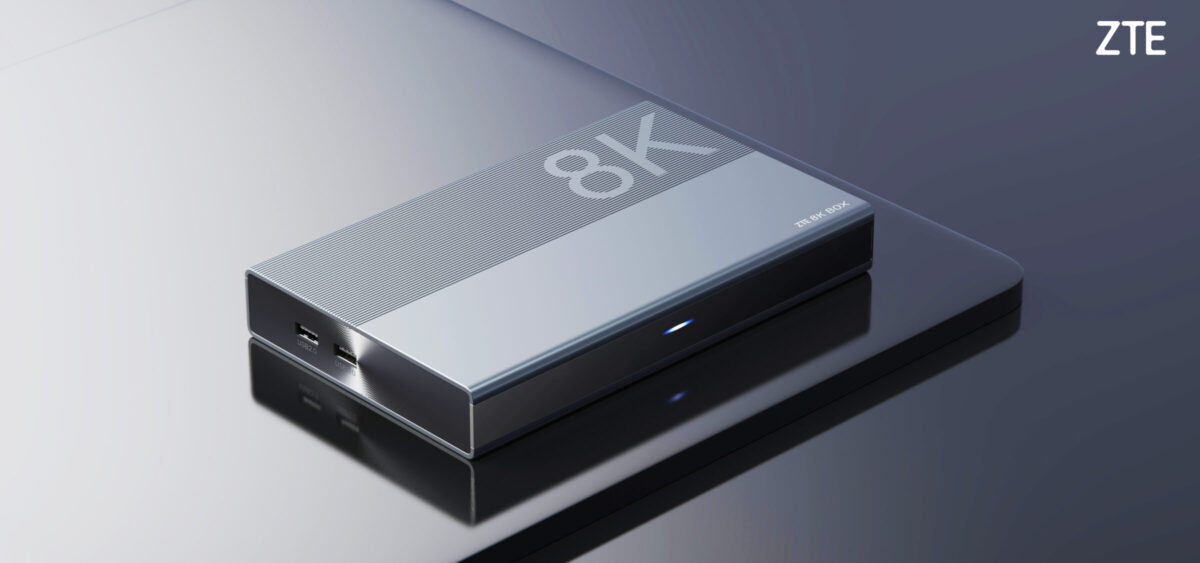 IBC 2022, lanciato il set-top box ZTE 8K STB